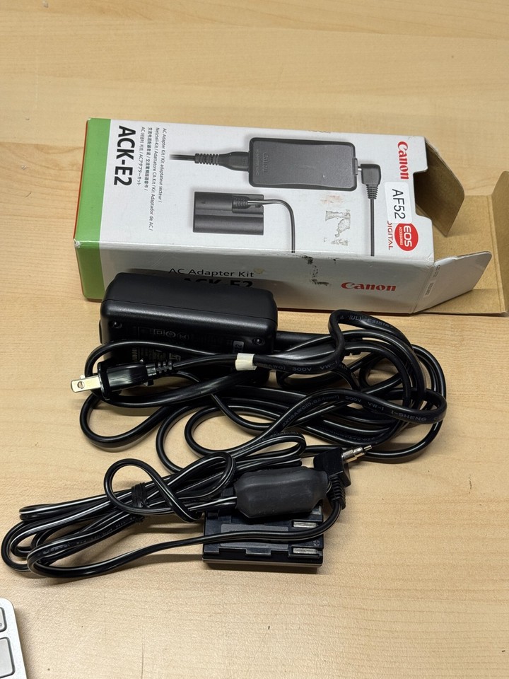 Canon Ack-E2 Eos Digital Ac Adapter Kit (AF52) | eBay