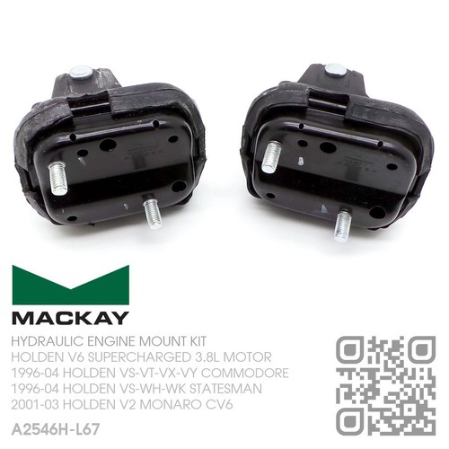 MACKAY ENGINE MOUNTS V6 SUPERCHARGED 3.8L HOLDEN VS-VT-VX-VY COMMODORE ...