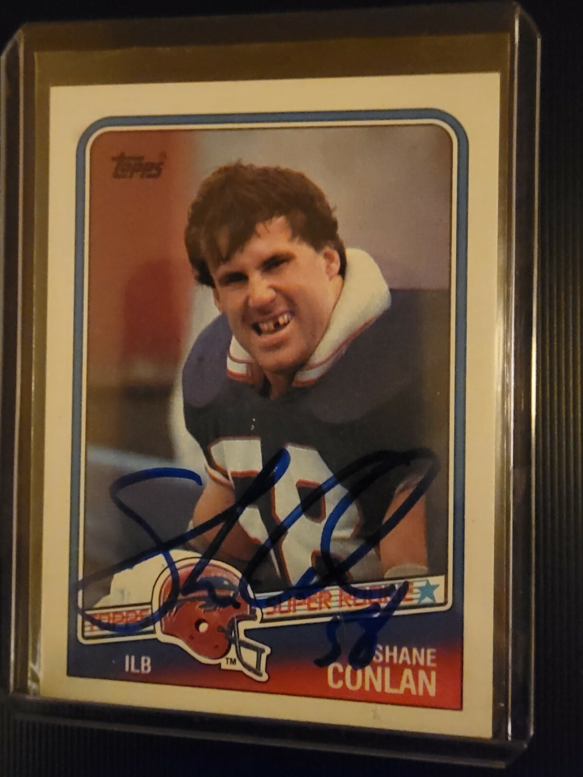 Shane Conlan Buffalo Bills Hand Signed Autographed Topps Rookie Card | eBay