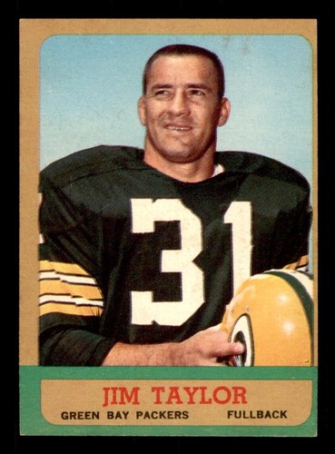 1963 Topps Football #87 Jim Taylor EX/MT *g1 | eBay