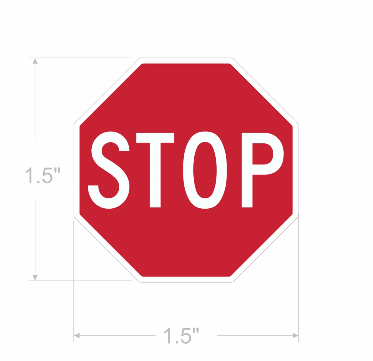 Octagon Stop Sign