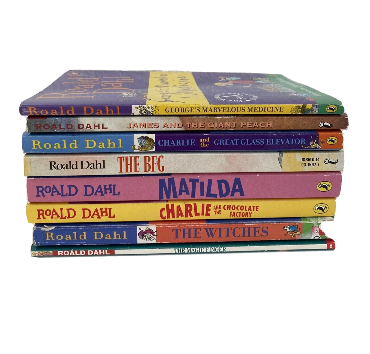 Roald Dahl Lot of 8 Paperbacks BFG, Matilda James and the Giant Peach ...