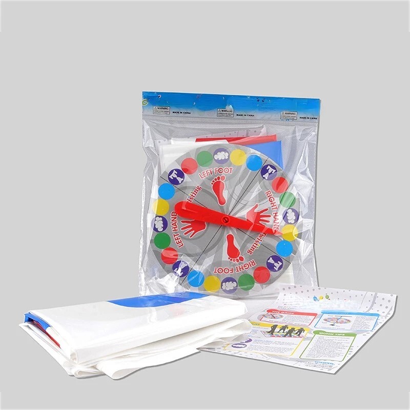 Family party Twister Game Indoor and outdoor toys wiggle the body ...