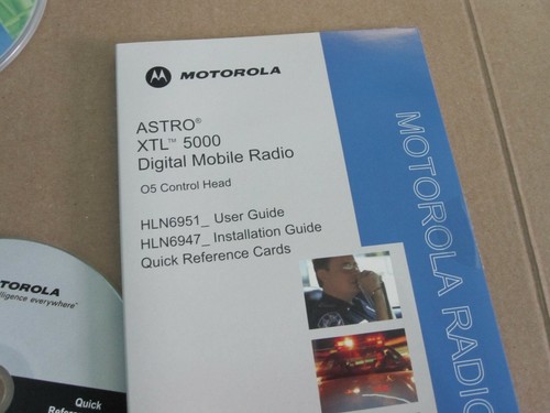 MOTOROLA Astro XTL 5000 O5 Control head Digital Mobile Radio User LOT ...