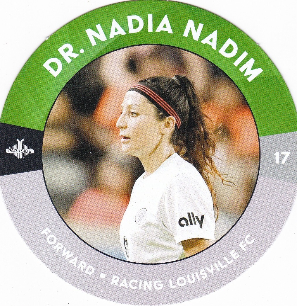 2023 PARKSIDE NWSL VOL.2 HOBBY BOX TOPPER #17 DR.NADIA NADIM-RACING LOUISVILLE | eBay