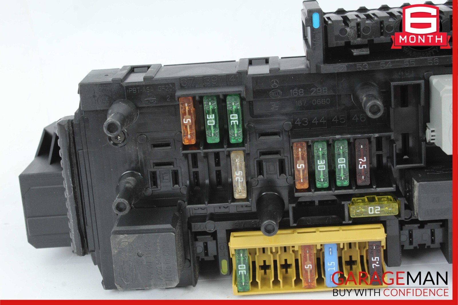12-14 Mercedes W204 C250 C350 C63 AMG Rear SAM Module Relay Fuse Box ...