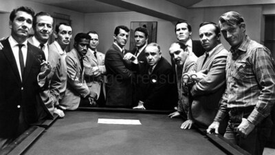 Frank Sinatra and the Ratpack Playing Pool Photo Print Poster | eBay