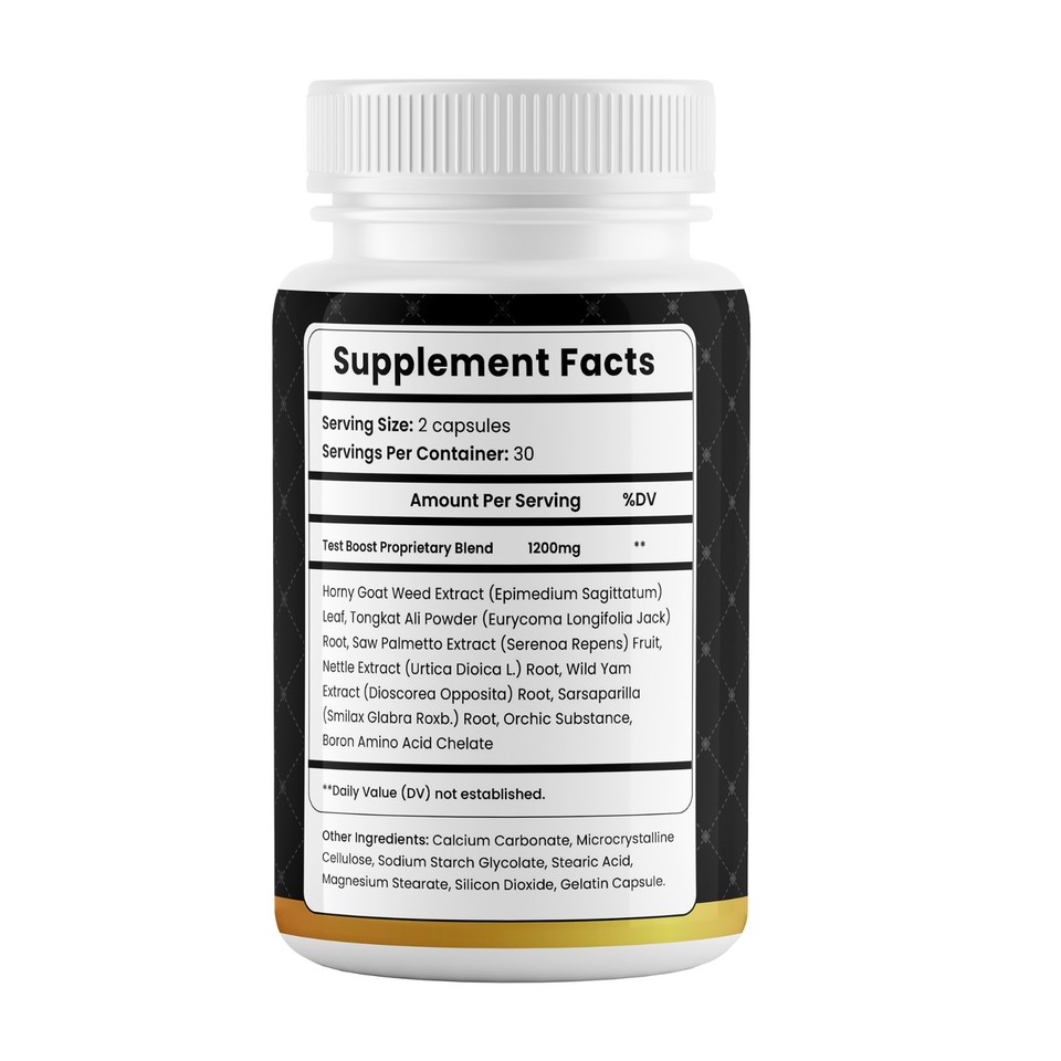 Boostron Pills for Men Advanced Formula for Male Health Support Energy 60ct | eBay