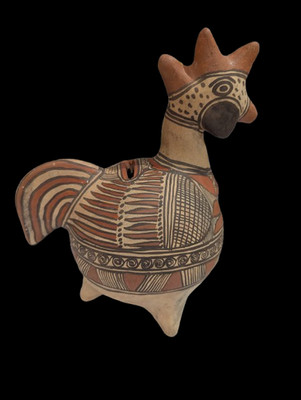 Vintage Clay Hen - Chicken Coin Bank Without Stopper | eBay