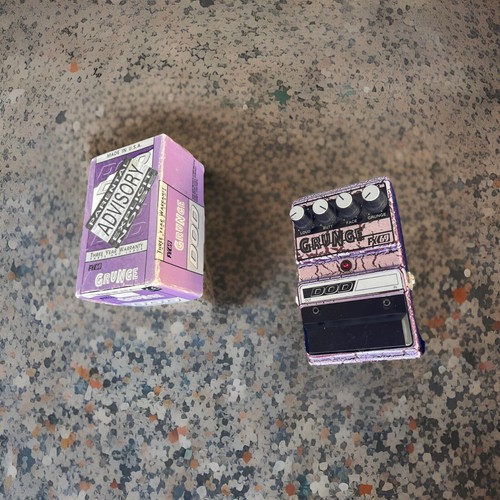 DOD FX69 Grunge Distortion Pedal Made in USA Rare Collectible With Box ...