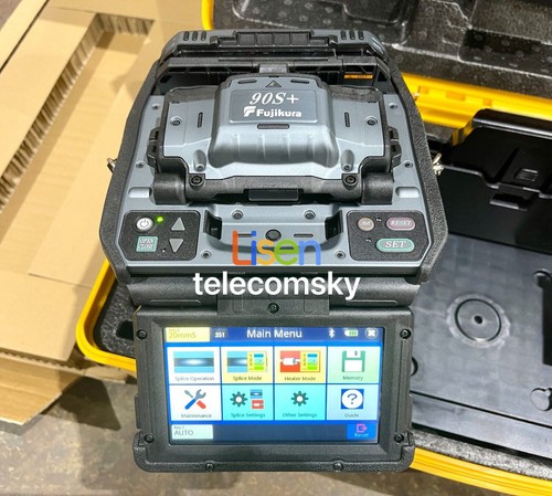 AFL Fusion Splicer Fujikura 90S+ With CT50 Optic Fiber Cleaver Splicing ...