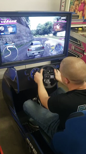 Racing Arcade Driving Simulator NEW works with MAME, PLAYSTATION, XBOX ...