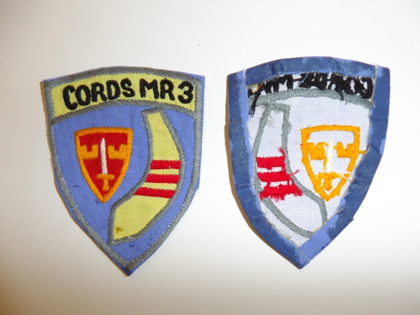 e0938 Vietnam US Army Military Region 3 MR3 Cords MACV SOG IR13D | eBay