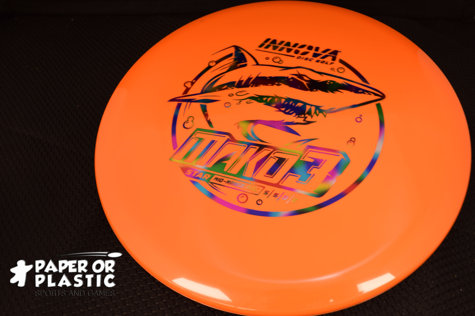 Innova Star MAKO3 Disc Golf 173 G Mid-Range Orange BRAND NEW Rainbow ...