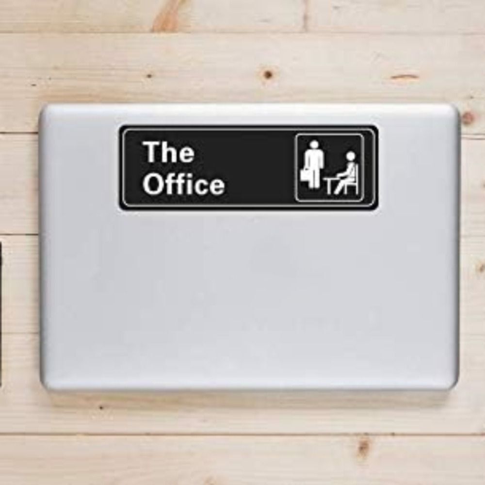Back Adhesive Black Office Sign Stickers The Office Sign For Stores | eBay