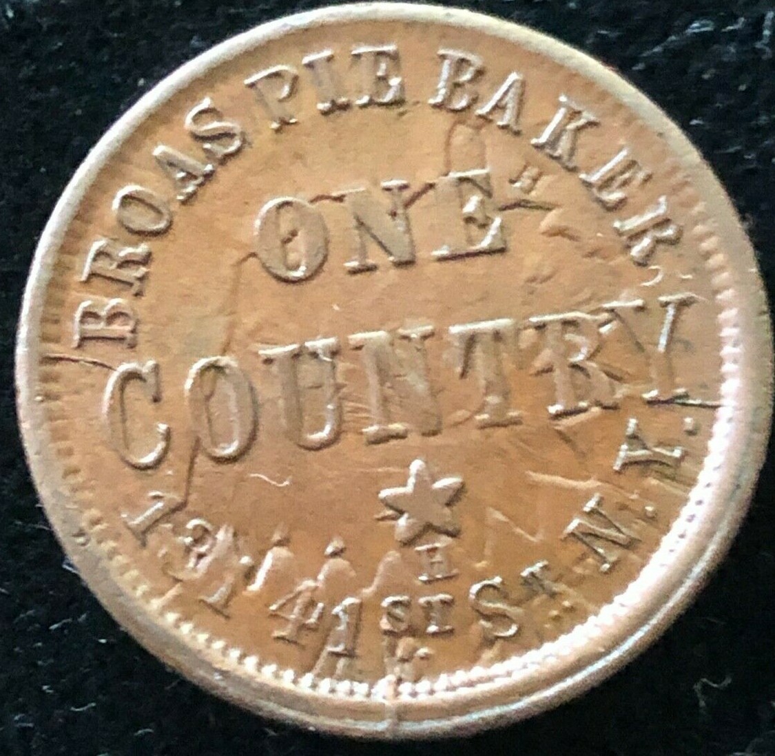 1863 CIVIL WAR STORE CARD TOKEN NY 630M-6a R-3 UNCIRCULATED | eBay