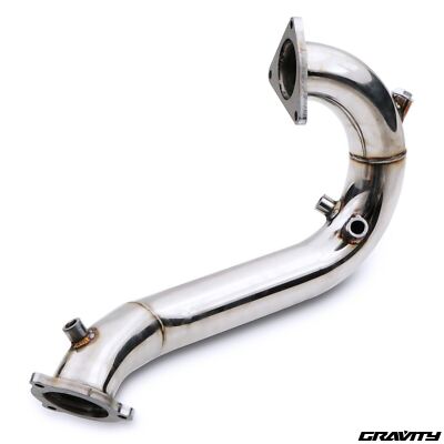 STAINLESS STEEL EXHAUST DPF BYPASS REMOVAL PIPE FOR AUDI A8 D4 3.0 TDI ...