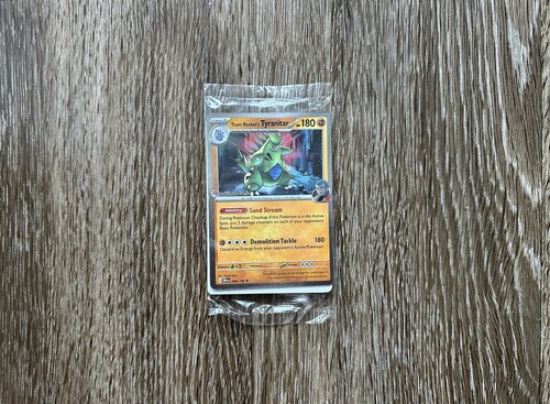 Pokemon Center Stamped Team Rockets Tyranitar Destined Rivals Promo ...