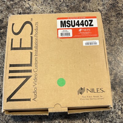 NILES MSU440Z IR Main System Unit Multi-room IR Infrared Repeater Hub ...