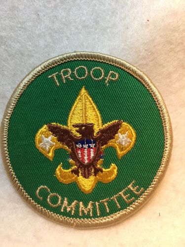 (ae6) Boy Scouts - Troop Committee position patch | eBay