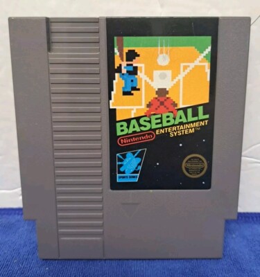 Baseball Nintendo NES Game Cartridge; Game Only. Tested/ Works ...
