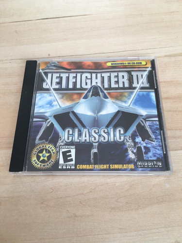 Jetfighter III Classic Combat Flight Simulator Vintage PC Game | eBay