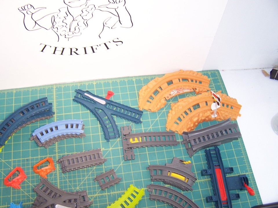 Track Master Thomas and Friends Large Lot of Track Thomas the Train ...