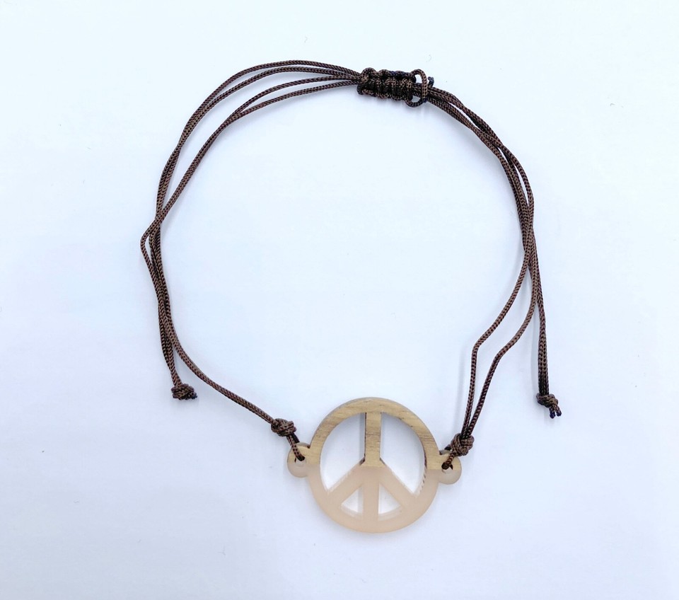 Women's Bracelet Peace Symbol Various Colors New Fashion Jewelry ...