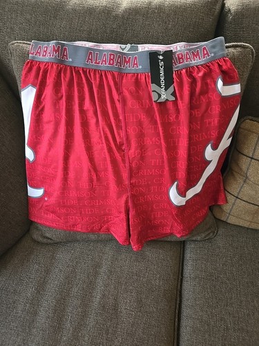 Fandemics University Of Alabama Mens Boxer Underwear Size Xlarge 40-42 ...
