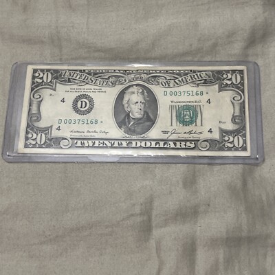 D* $20 1985 Federal Reserve Note Cleveland D-Star Bank Note | eBay