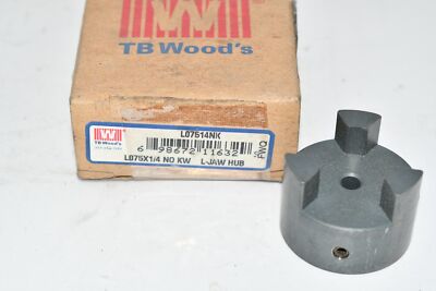 NEW TB Woods L07514NK L075 x 1/4 in. Bore, No KW, Sinter Carbon Steel ...