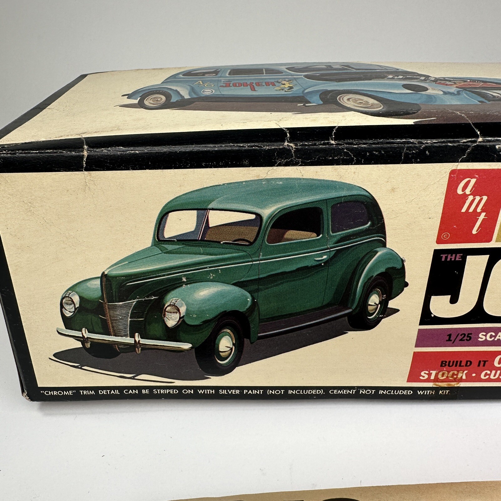 AMT TROPHY SERIES 1940 FORD SEDAN THE JOKER 1/25 SCALE 1960s Release ...