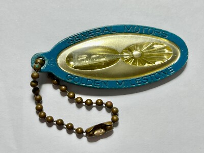General Motors GM 1908-1958 50 year Keychain Chevrolet-Fisher Body ...