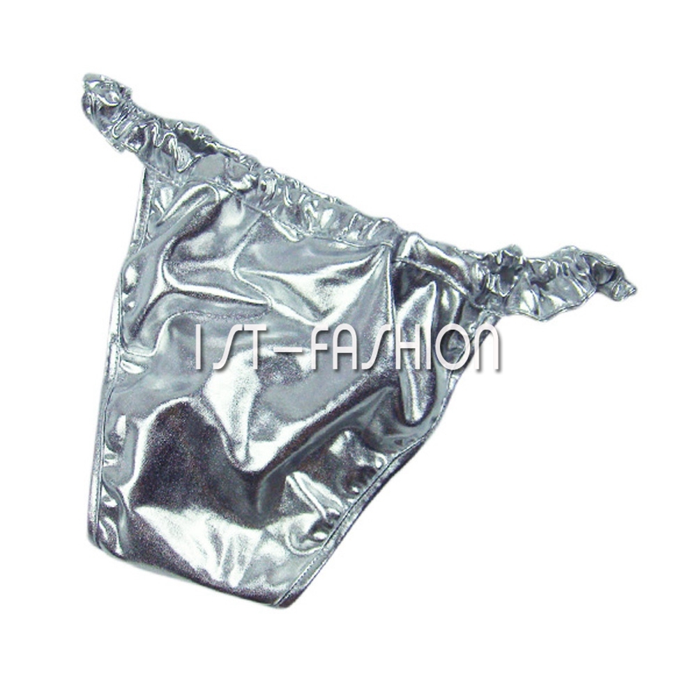 4Farben Glanz G-String Slips Thong Bikini Tanga Briefs Unterhose Herren ...