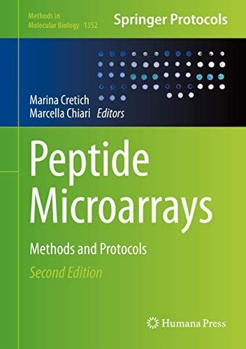 Methods in Molecular Biology Ser.: Peptide Microarrays : Methods and ...