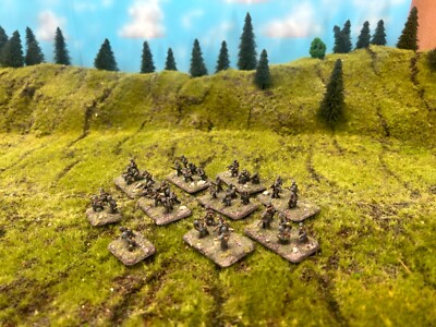 Flames of War German GE702 grenadier platoon x10 Painted FOW ...