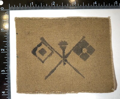 Span Am War WWI Era UNKNOWN US Army Signal Corps Insignia Patch | eBay