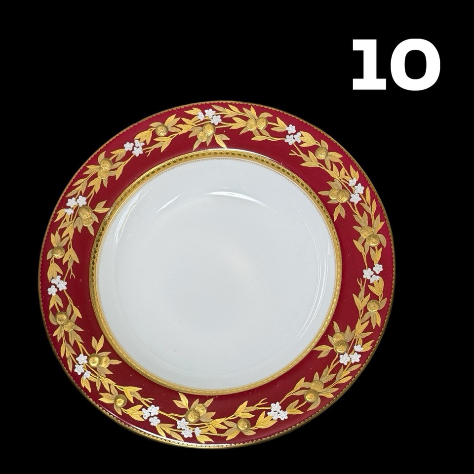 Tiffany & Co Brownfield China Plates, Set of 12, Antique 1860’s | eBay