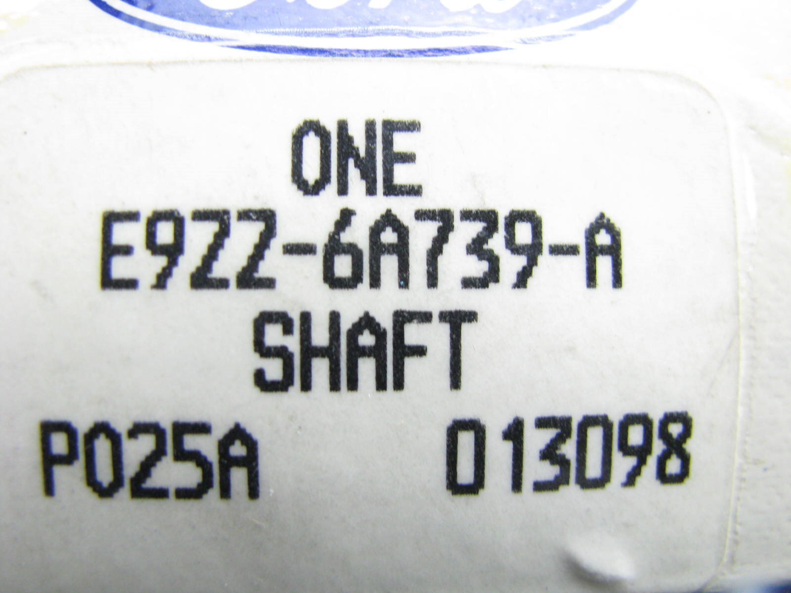 Ford OEM Intermediate Shaft Assembly NOS E9zz-6a739-a 2.3l 1989 - 1993 ...
