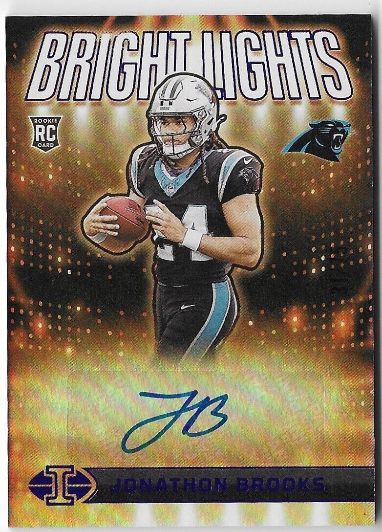 2024 Panini Illusions - Bright Lights Signatures Jonathon Brooks #BLS ...