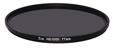 ICE 77mm ND1000 Filter Neutral Density ND 1000 77 10 Stop Optical Glass ...
