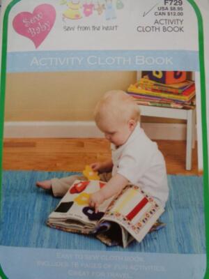 Sew Baby Sewing Pattern F729 Activity Cloth Book | eBay