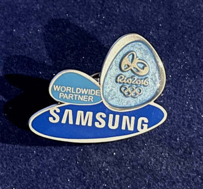 RIO 2016 OLYMPIC GAMES/ SAMSUNG /WORLDWIDE PARTNER/ SPONSOR PIN BADGE ...