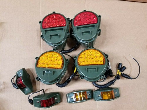 LED CONVERSION KIT HMMWV M998 Humvee Red, Amber, Side Marker Military ...