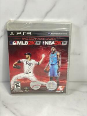 MLB 2K13/NBA 2K13 Combo Pack Sony PlayStation 3 Sealed! 710425472633| eBay