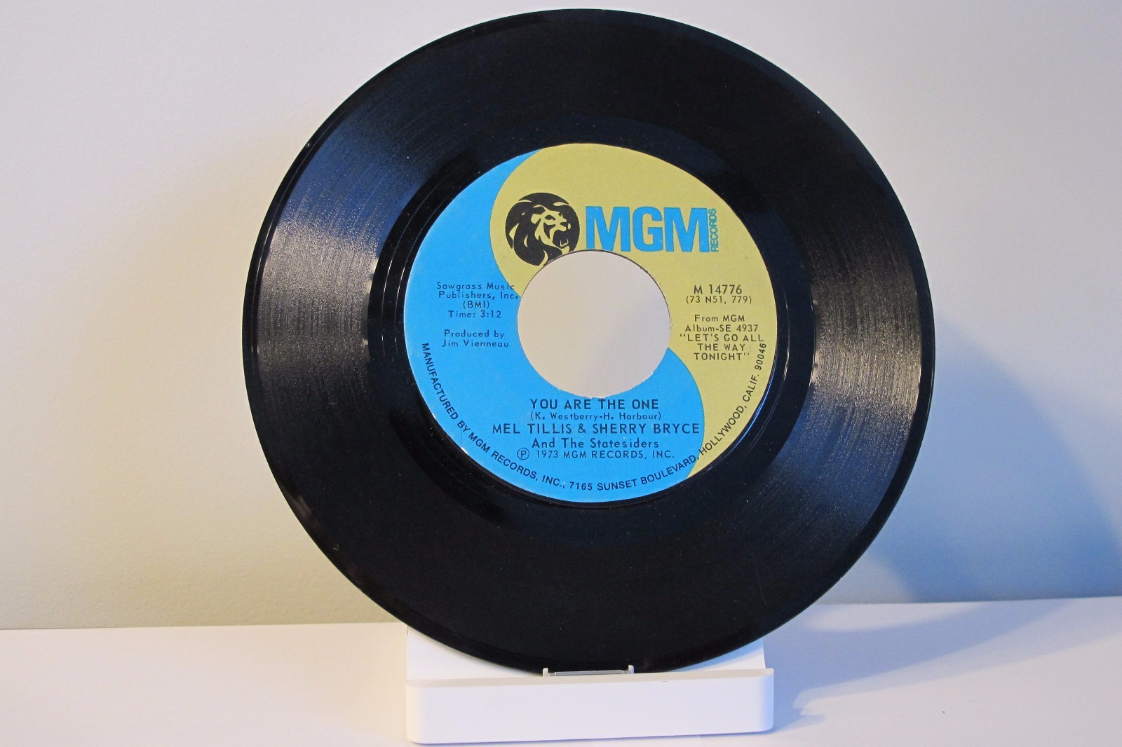 45 RECORD - MEL TILLIS & SHERRY BRYCE - YOU ARE THE ONE | eBay