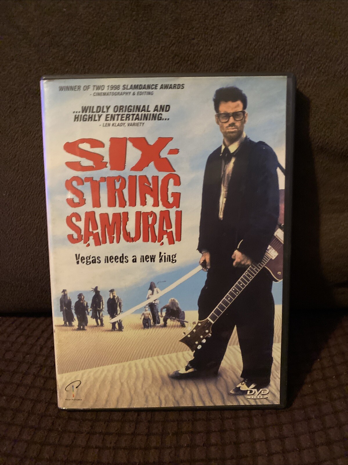 Six-String Samurai w/ Inserts (DVD, 1999) Jeffrey Falcon 1998 Region 1 ...