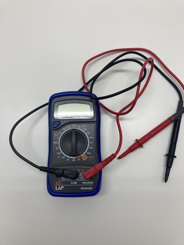 LAP MAS830B Digital Multimeter 600V Tests AC/DC Voltage DC Current ...