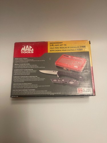 Mac Tools 2pc. knife set w/ gift tin MACHAVANAGIFT | eBay