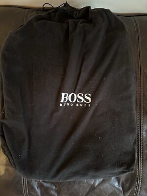 Hugo Boss Leather Messenger Bag | eBay UK